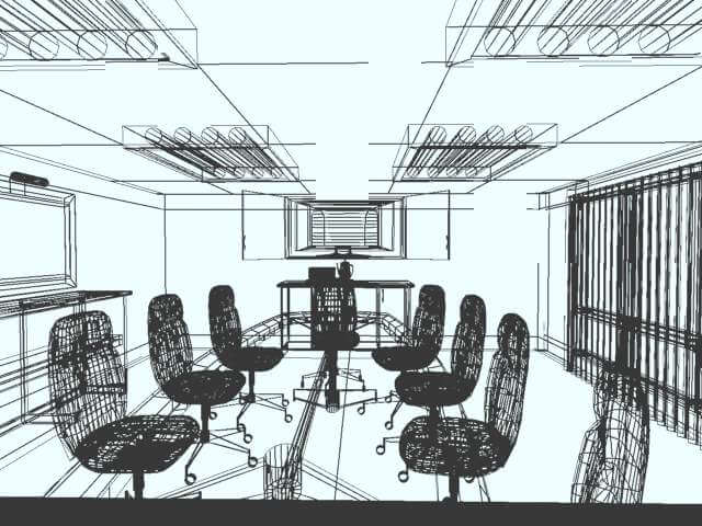 Conference Room - 3D Model by Dreamscape Studios