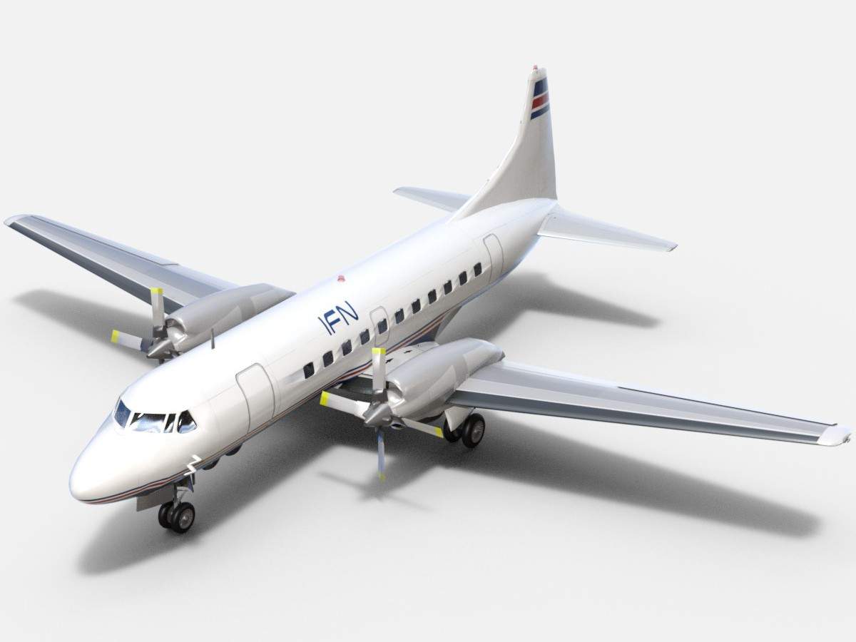 Convair CV-580 IFL Group - 3D Model by Dreamscape Studios