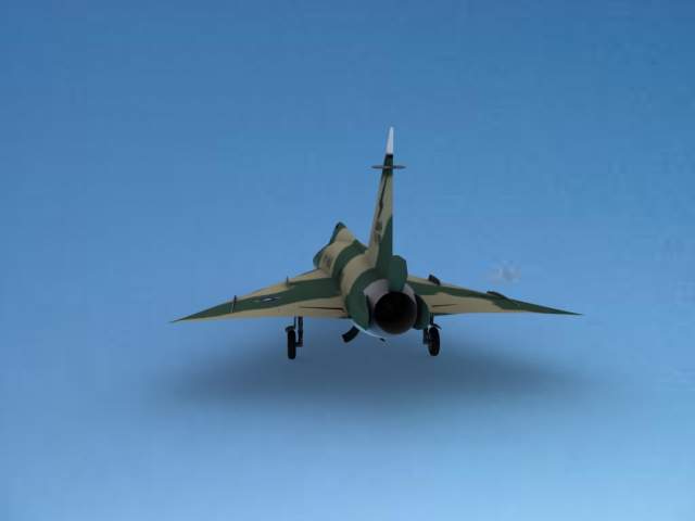 Convair F-102 Delta Dagger USAF V2 3D Model by Dreamscape Studios