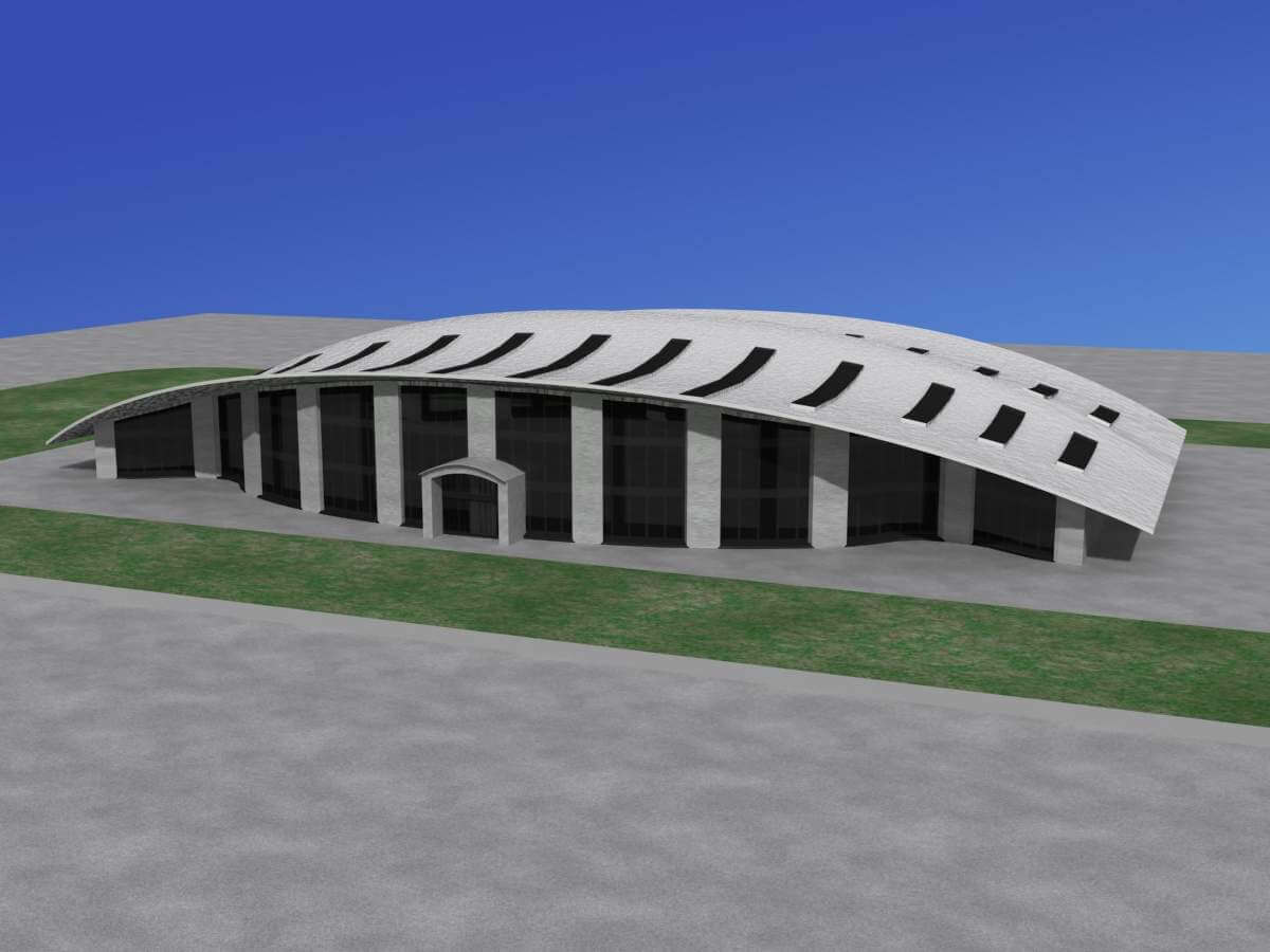 Convention Center - 3D Model by Dreamscape Studios