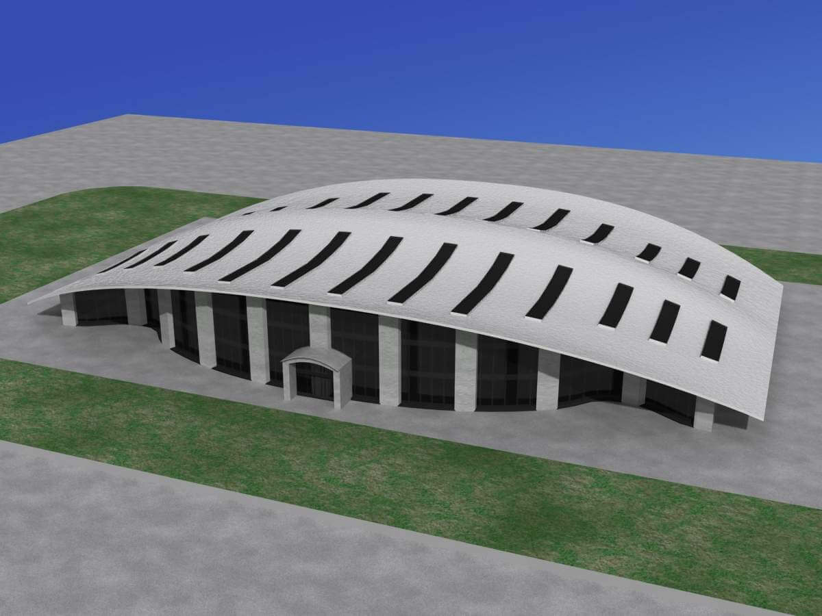 Convention Center - 3D Model by Dreamscape Studios