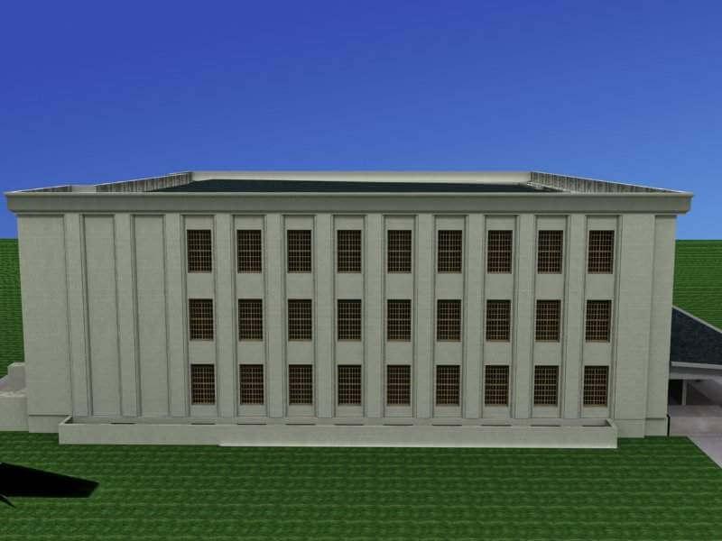 Courthouse - 3D Model by Dreamscape Studios