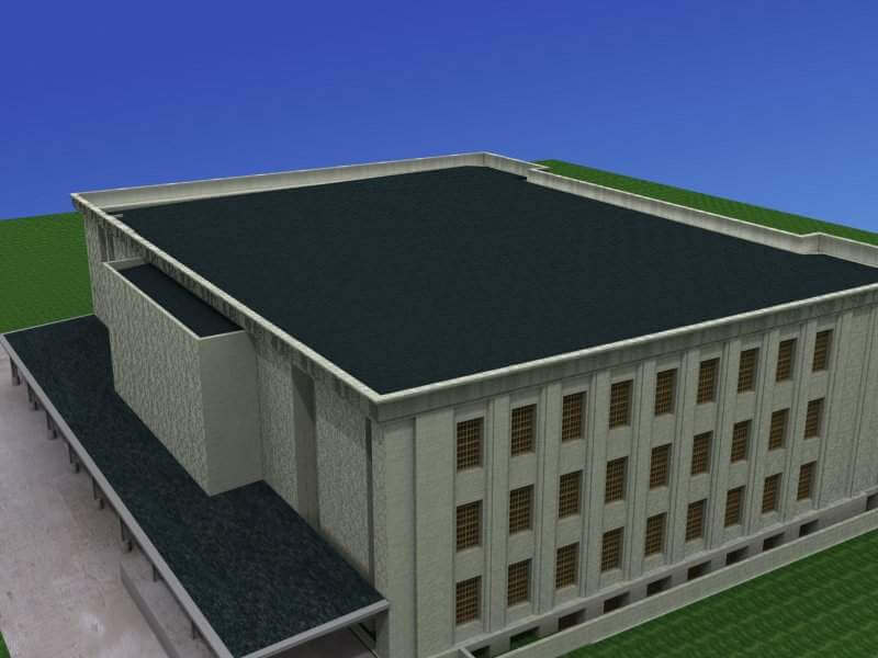 Courthouse - 3D Model by Dreamscape Studios