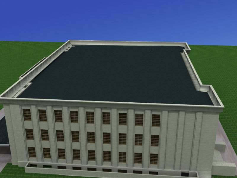 Courthouse - 3D Model by Dreamscape Studios