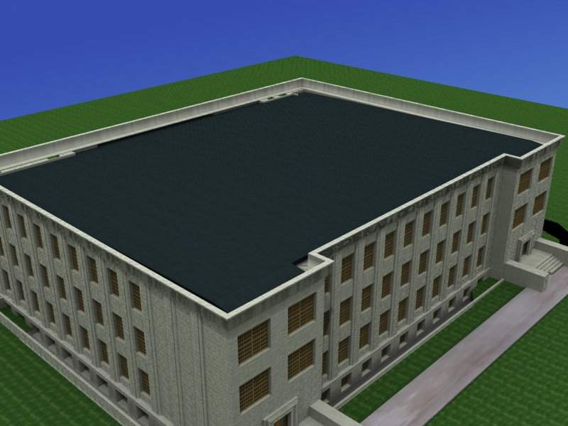 Courthouse - 3D Model by Dreamscape Studios