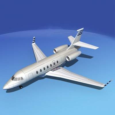 Dassault Falcon 2000 MP V03 - 3D Model by Dreamscape Studios