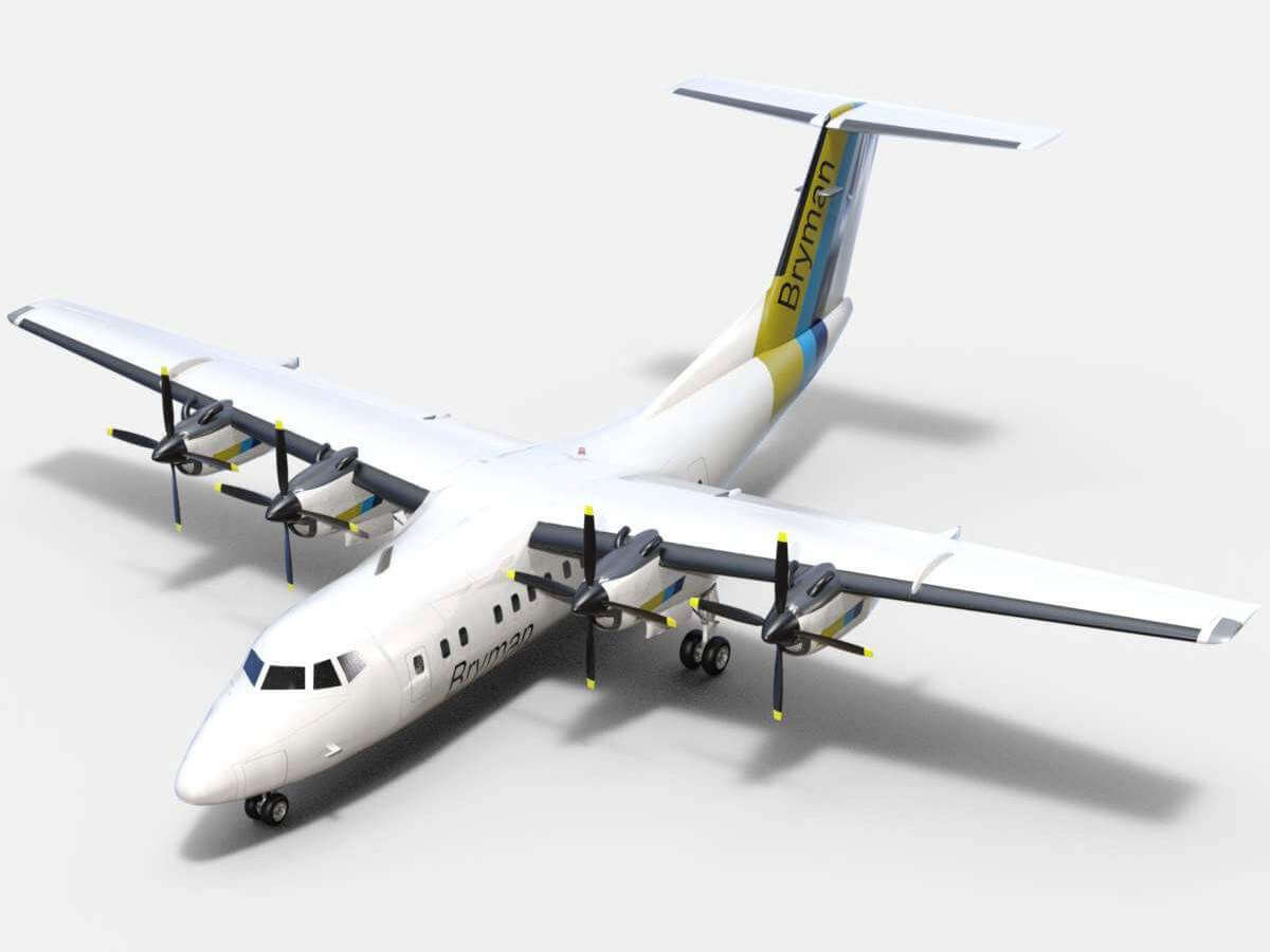 De Havilland DHC-7 Bryman 3D Model by Dreamscape Studios