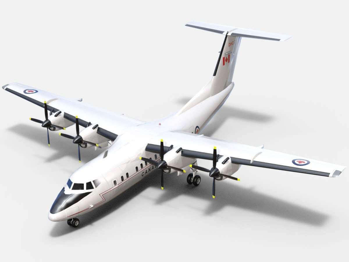De Havilland DHC-7 Canada 3D Model by Dreamscape Studios