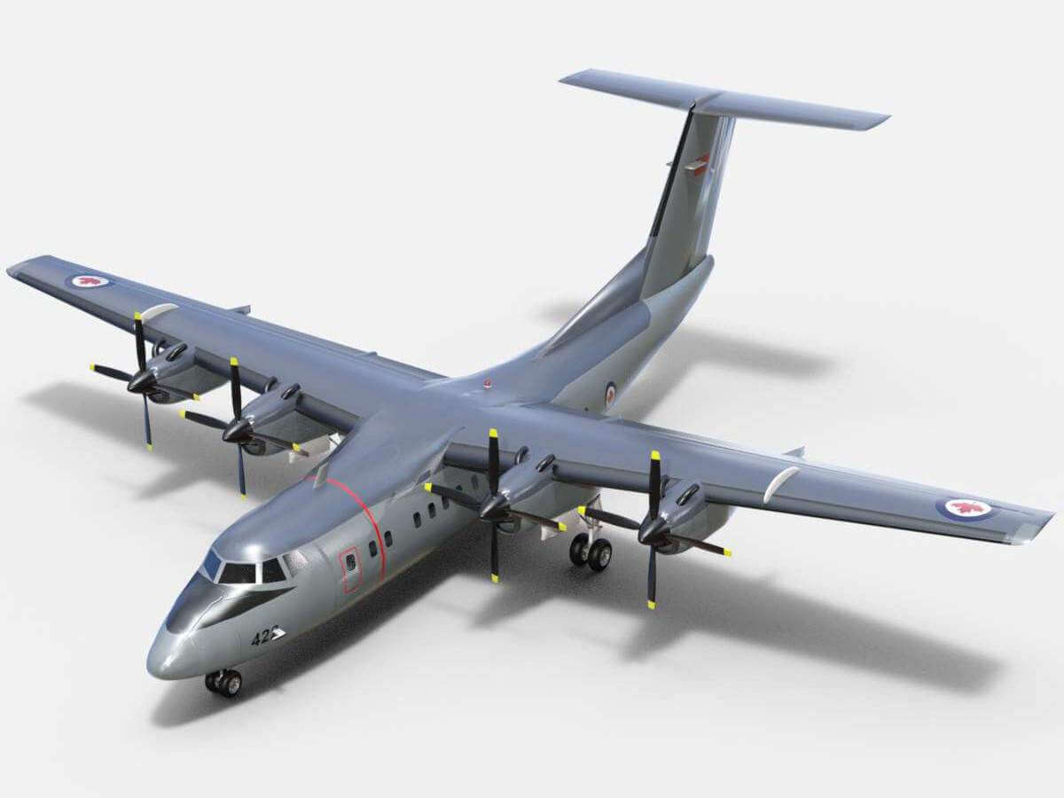 De Havilland DHC-7 Canadian Navy 3D Model by Dreamscape Studios