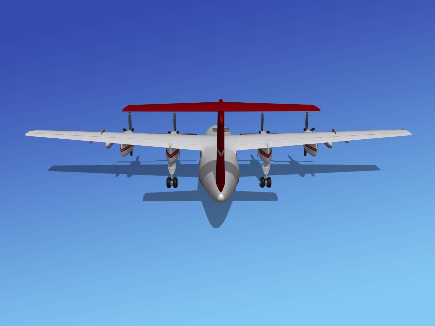 De Havilland DHC-7 Corporate 3D Model by Dreamscape Studios