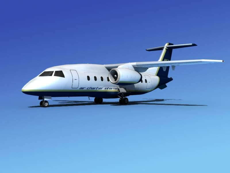 Dornier Do-328J Air Charter Intl 3D Model by Dreamscape Studios