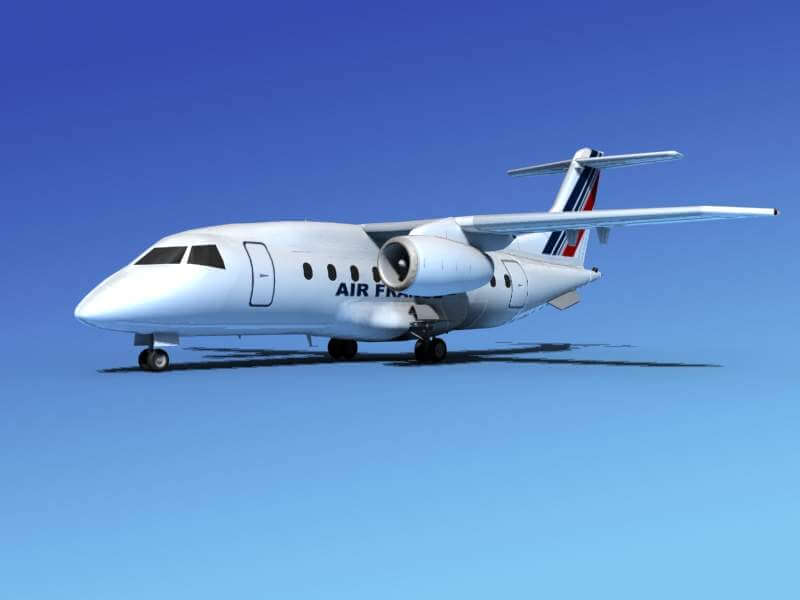 Dornier Do-328J Air France 3D Model by Dreamscape Studios