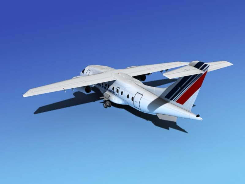 Dornier Do-328J Air France 3D Model by Dreamscape Studios