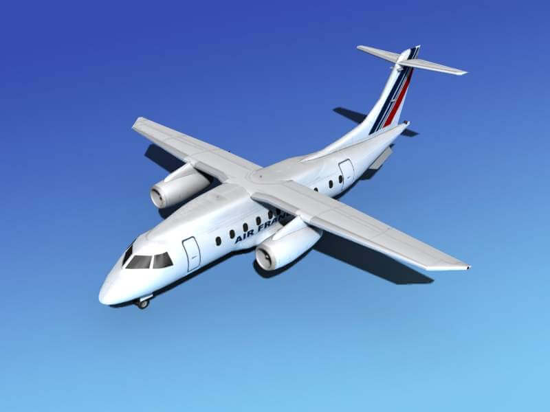 Dornier Do-328J Air France 3D Model by Dreamscape Studios