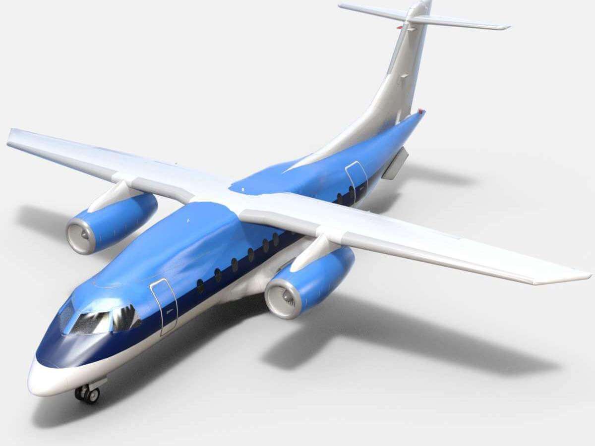 Dornier Do-328J Alps 3D Model by Dreamscape Studios