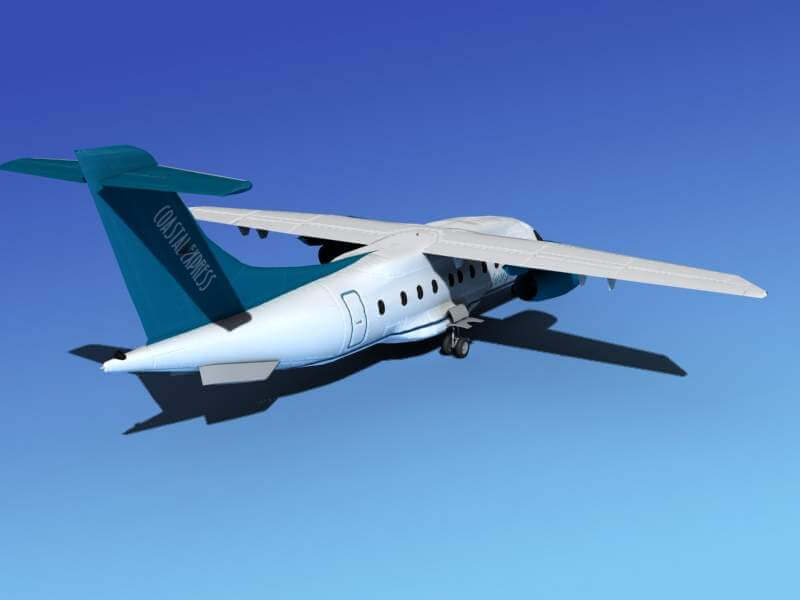 Dornier Do-328J Coastal Express 3D Model by Dreamscape Studios