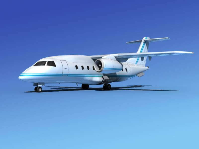 Dornier Do-328J Corporate 3D Model by Dreamscape Studios