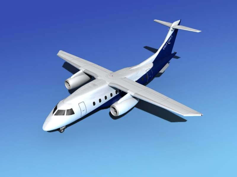 Dornier Do-328J East Coast Airlines 3D Model by Dreamscape Studios