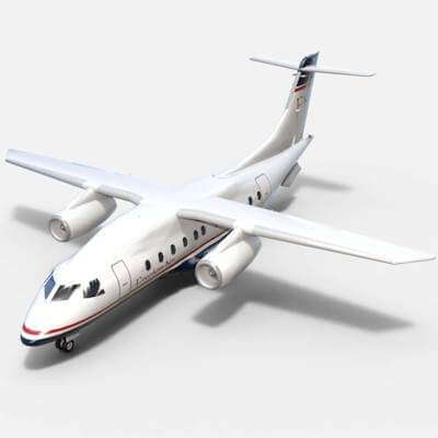 Dornier Do-328J Freedom Air 3D Model by Dreamscape Studios