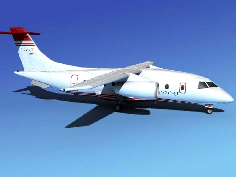 Dornier Do-328J Houston Air Transport 3D Model by Dreamscape Studios