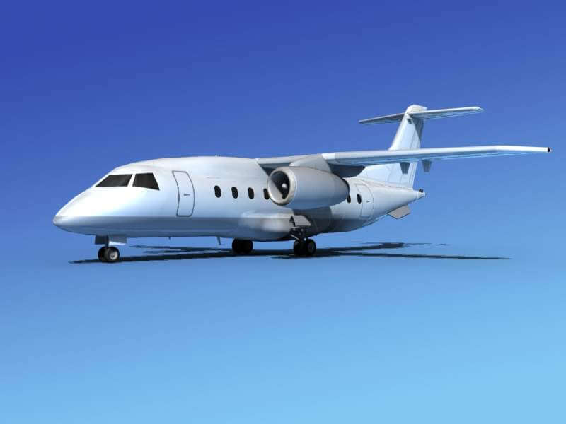 Dornier Do-328J Unmarked 3D Model by Dreamscape Studios