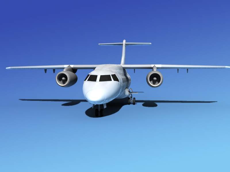 Dornier Do-328J Unmarked 3D Model by Dreamscape Studios