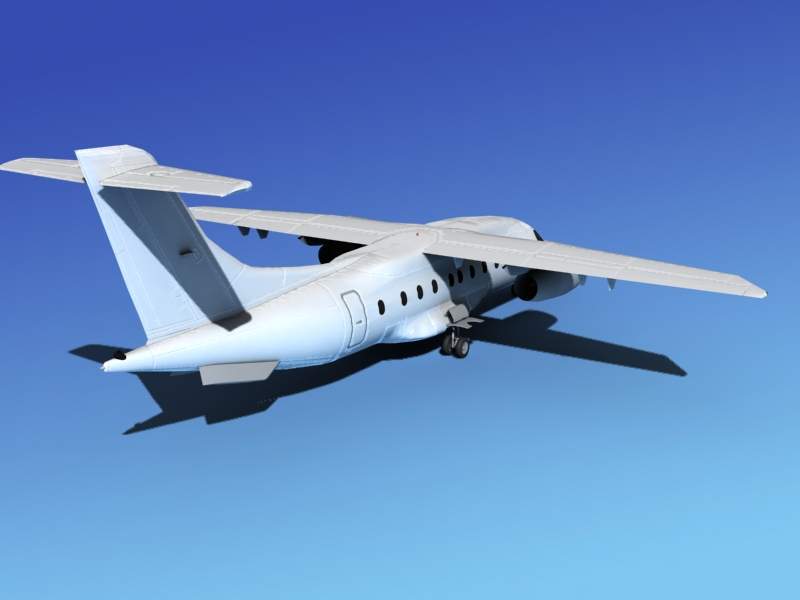 Dornier Do-328J Unmarked 3D Model by Dreamscape Studios