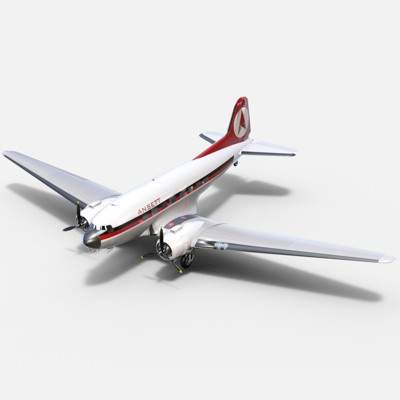 Douglas DC-10 Eastern 3D Model by Dreamscape Studios