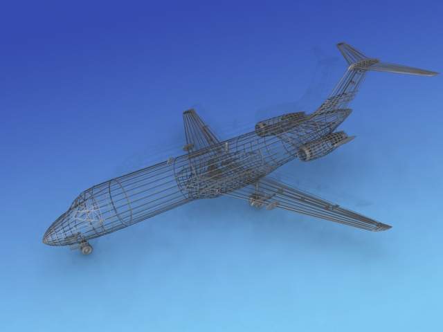 Douglas DC-9-30 TWA 3D Model by Dreamscape Studios