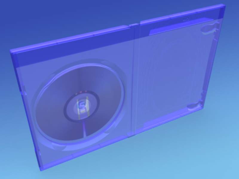 DVD Blu-ray Case 3D Model by Dreamscape Studios