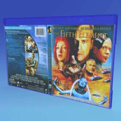 DVD Blu-ray Case 3D Model by Dreamscape Studios
