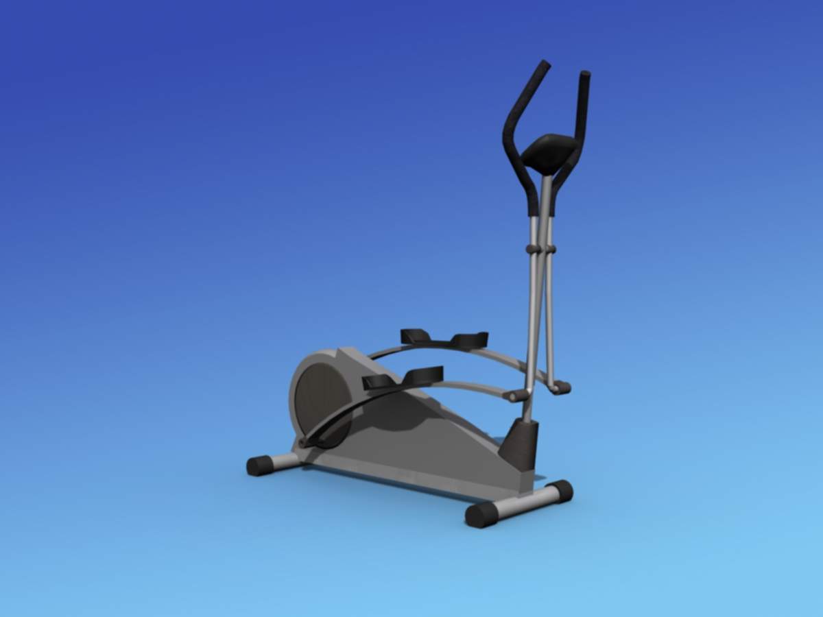 Elliptical Exercise Machine - 3D Model by Dreamscape Studios