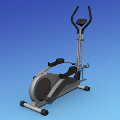 Elliptical Exercise Machine - 3D Model by Dreamscape Studios