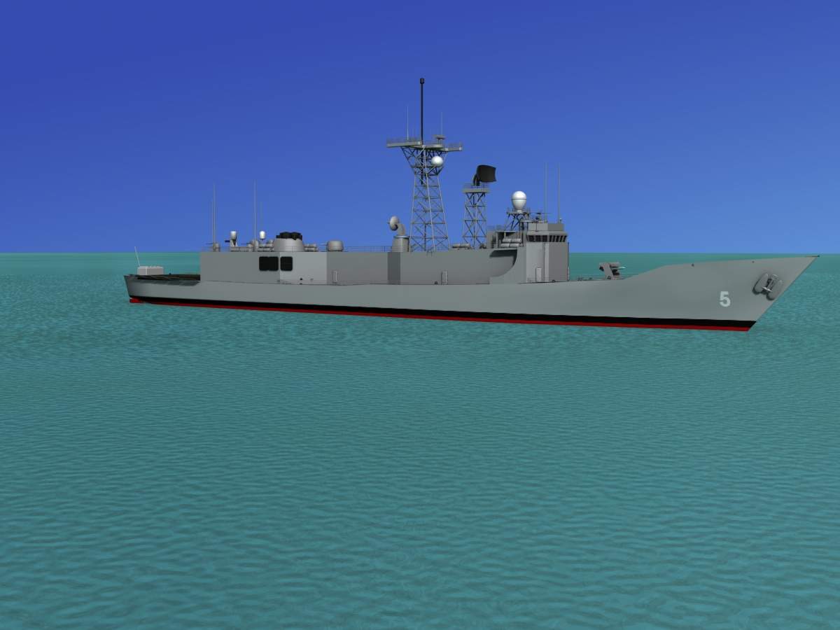 FFG 05 Adelaide Class Frigate HMAS Melbourne - 3D Model by Dreamscape ...