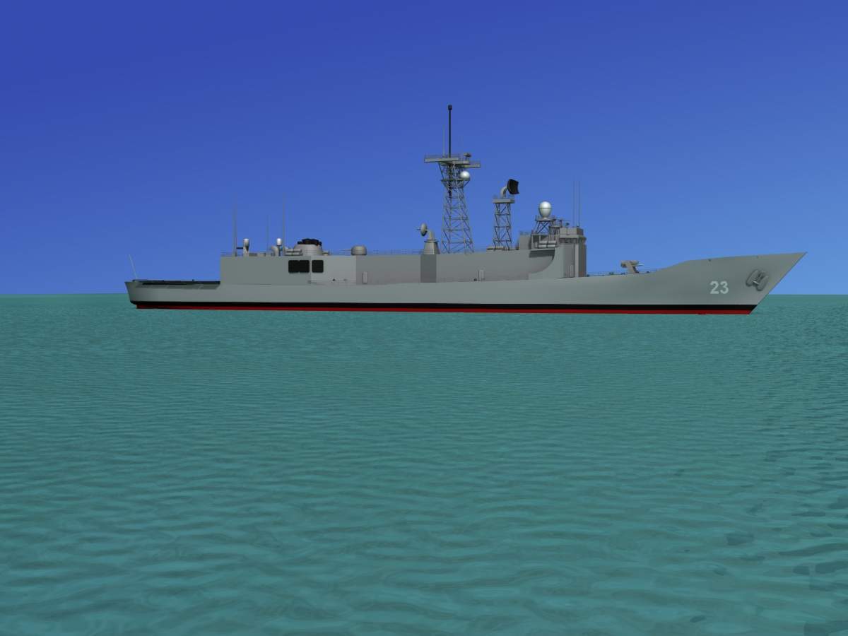 FFG23 USS Lewis B. Puller Perry Class Frigate - 3D Model by Dreamscape ...