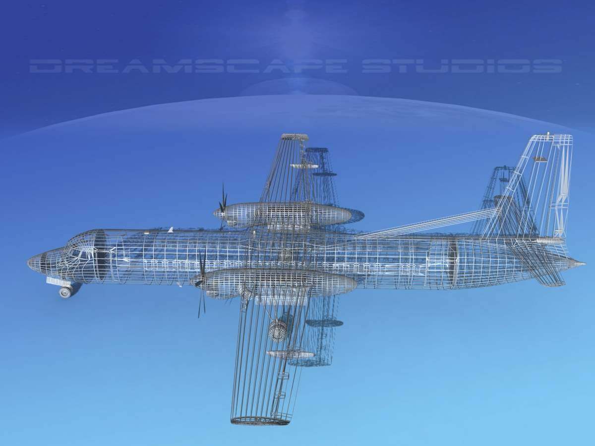 Fokker F-60 MAS Wings 3D Model by Dreamscape Studios