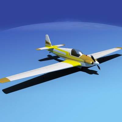 Fournier RF-4 Slingsby V07 3D Model by Dreamscape Studios