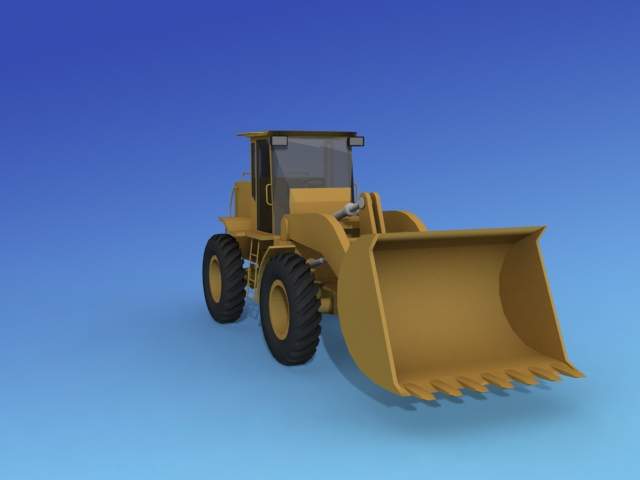 Front End Loader V01 - 3D Model by Dreamscape Studios