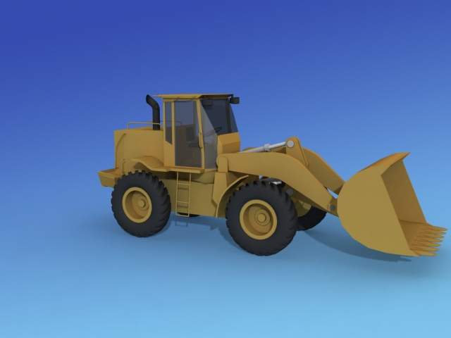 Front End Loader V01 - 3D Model by Dreamscape Studios