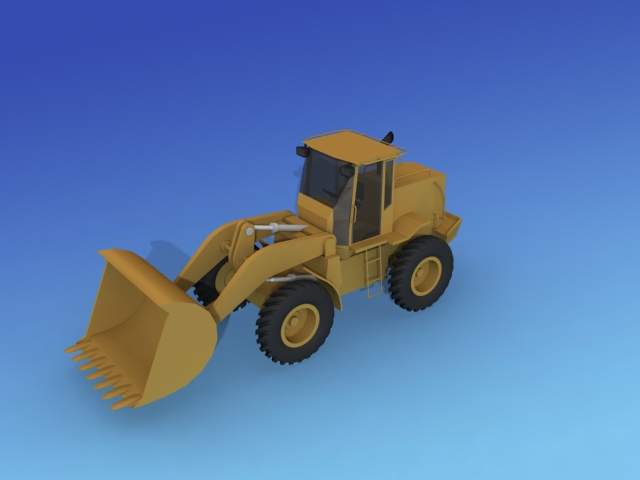 Front End Loader V01 - 3D Model by Dreamscape Studios