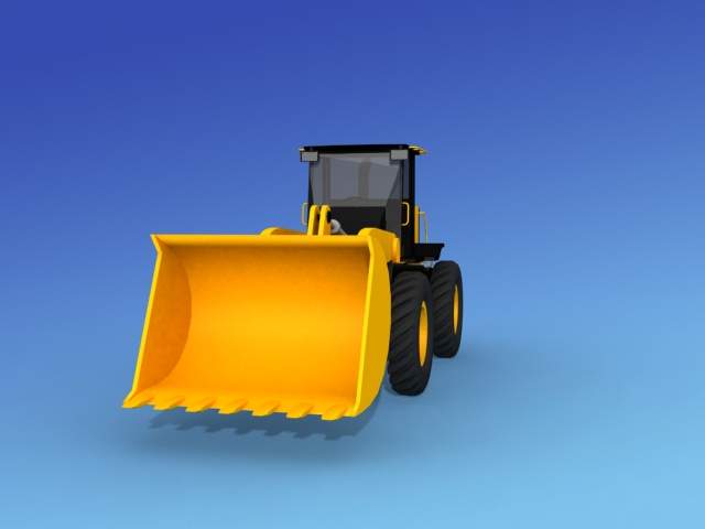 Front End Loader V03 - 3D Model by Dreamscape Studios