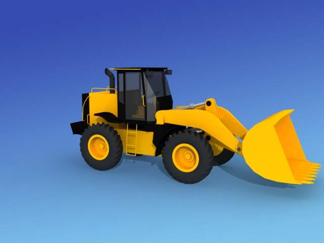 Front End Loader V03 - 3D Model by Dreamscape Studios