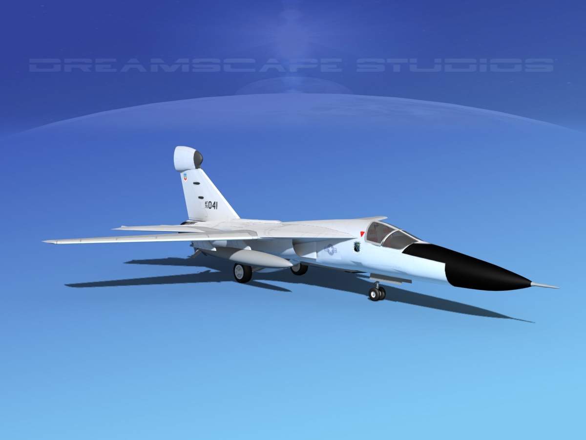 General Dynamics EF-111 Raven V03 USAF 3D Model by Dreamscape Studios