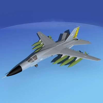 General Dynamics FB-111 Aardvark V04 3D Model by Dreamscape Studios