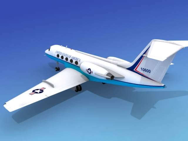 Grumman Gulfstream G-II V03 3D Model by Dreamscape Studios