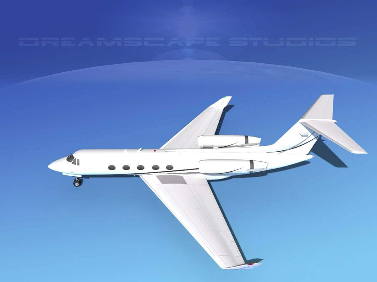 Grumman Gulfstream GV V01 - 3D Model by Dreamscape Studios