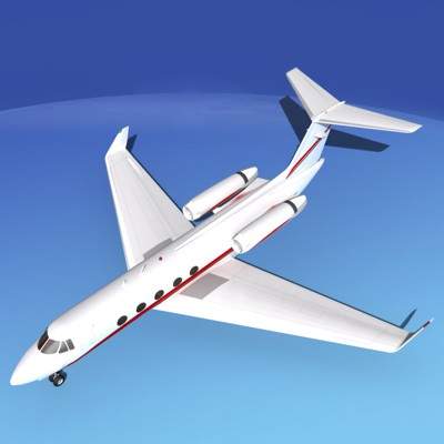 Grumman Gulfstream GV V03 - 3D Model by Dreamscape Studios