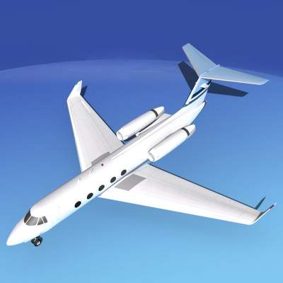 Grumman Gulfstream GV V05 - 3D Model by Dreamscape Studios
