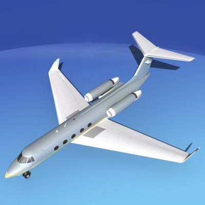 Grumman Gulfstream GV V12 - 3D Model by Dreamscape Studios