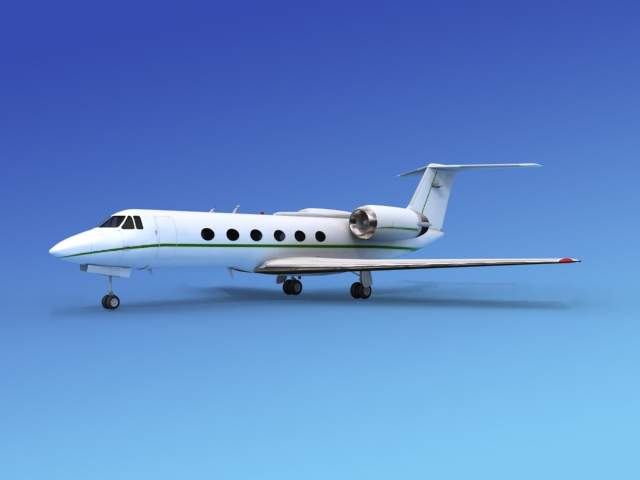 Grumman Gulfstream IV V10 - 3D Model by Dreamscape Studios